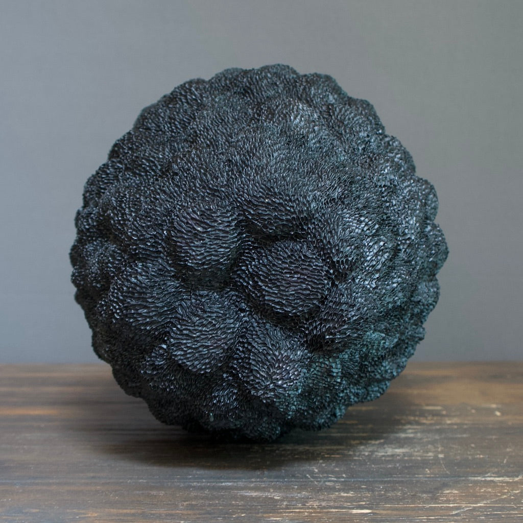 Black Sea Urchin #LK733 - Sara Japanese Pottery