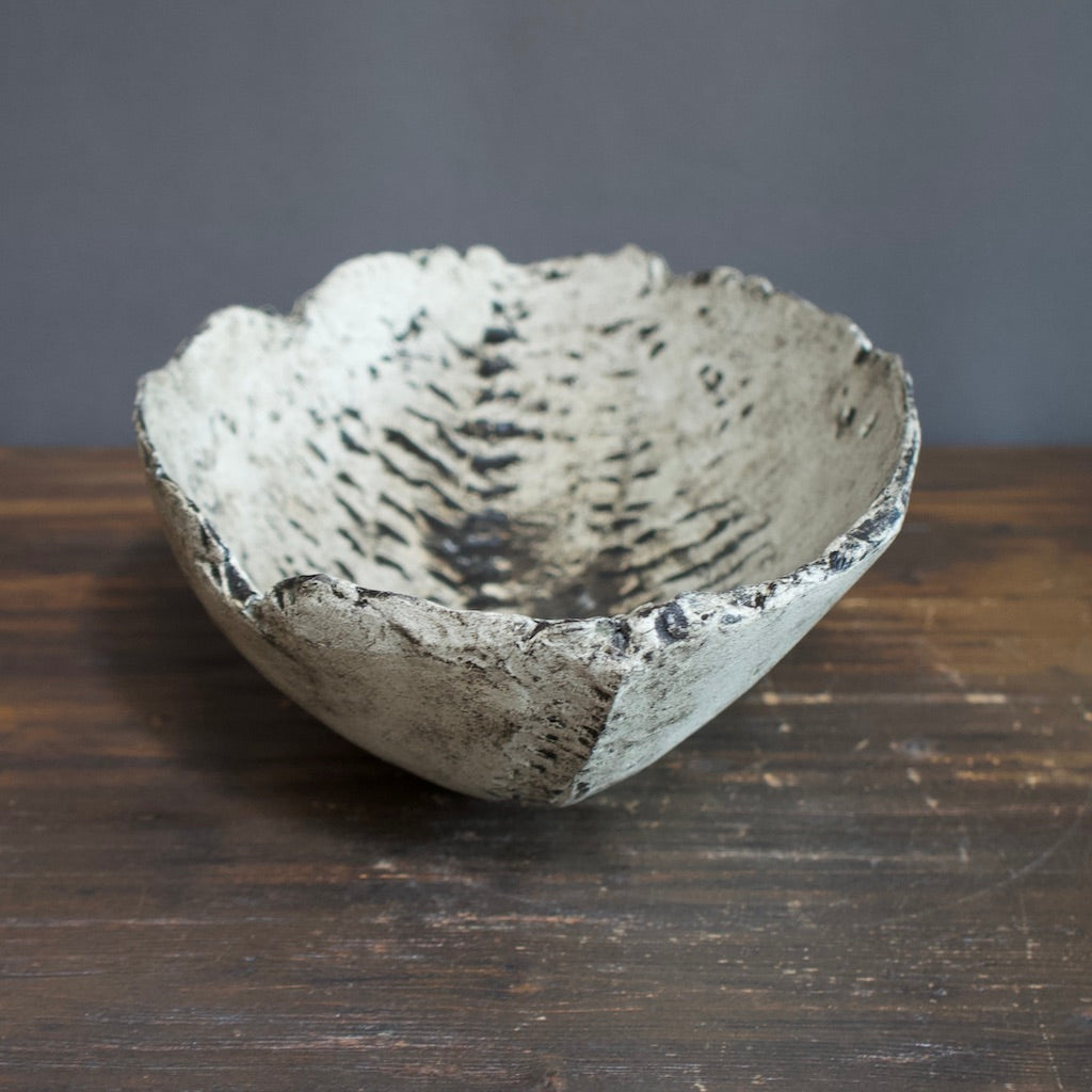 Oval Serving Bowl by Tamotsu Suzuki #NN229 - Sara Japanese Pottery